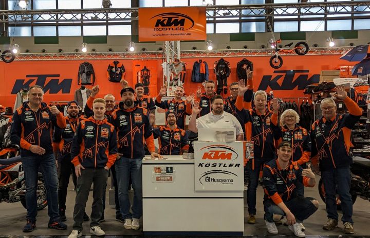 Motorradmesse_Dortmund_2023_Impressionen - KTM Köstler